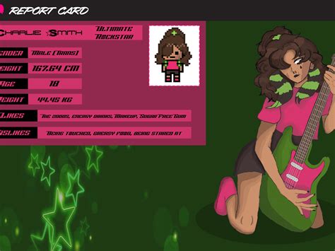 Character Intro Card By K Foley On Dribbble