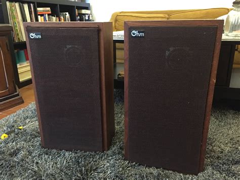 Ohm Model E Speakers Vintageaudio