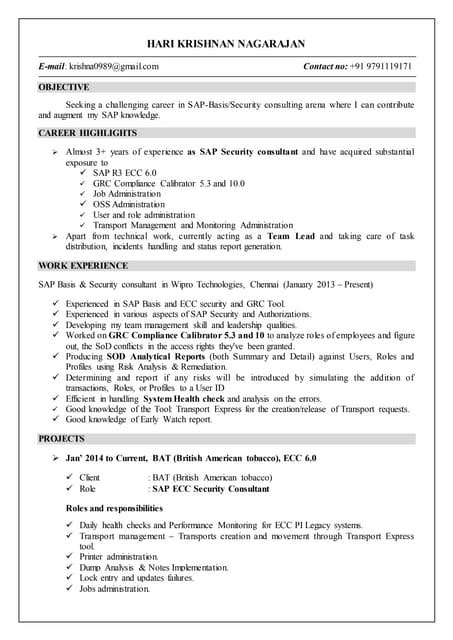 Anil Kumar Sap Security And Grc Pdf Computer Software And