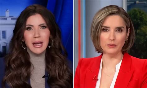 Kristi Noem Clashes With Cbss Margaret Brennan Over Naming Ice Agent