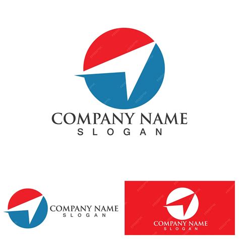 Premium Vector Creative Compass Concept Logo Design Template