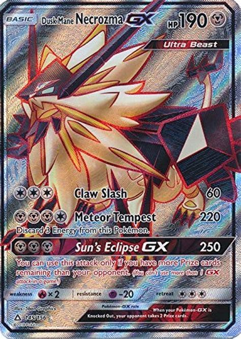 Ultra Necrozma Gx Price The Most Valuable Necrozma Cards In Pokemon