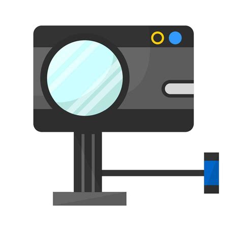 Small Portable Camera For Filming Videos Vector 33296068 Vector Art At