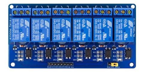 How To Use 6 Relays Module Pinouts Specs And Examples Cirkit Designer