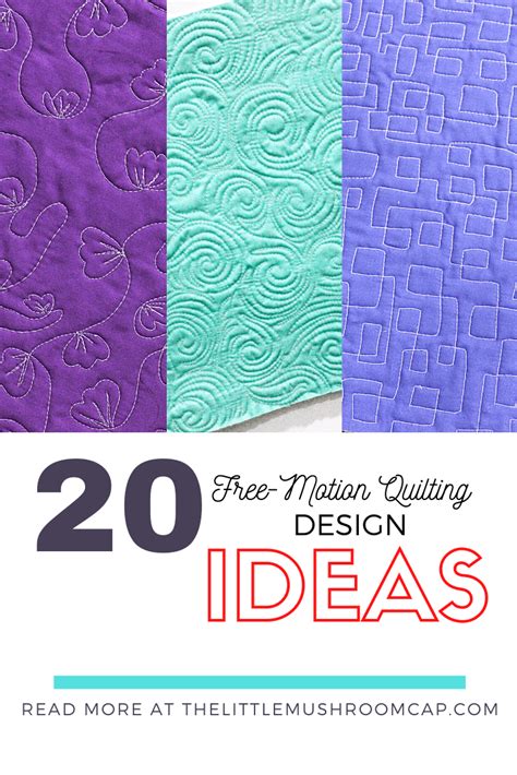 Free Motion Quilting Design Ideas Artofit