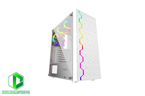 Vỏ Case Gaming Rosi G30 W MẶt HÔng KÍnh No Fan