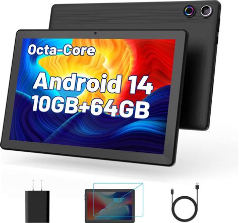Yicty Tablet 10 Pollici Android 14 Tablet Con Touchscreen Ips Hd