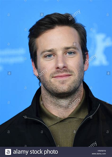 Us American Actor Armie Hammer Photographed During The Photo Call For