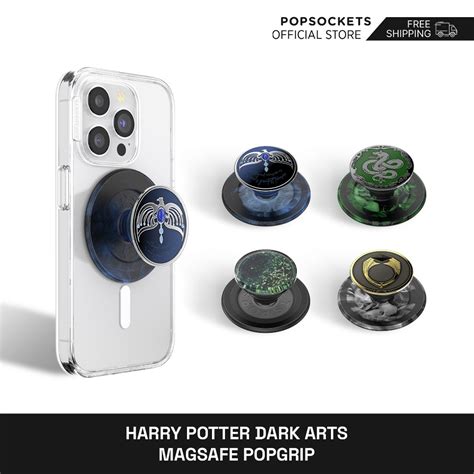 Popsockets Harry Potter Dark Arts Popgrip สําหรับ Magsafe ด้ามจับ