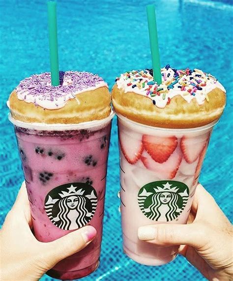 Donut Starbucks X 👅 Millionmamas Starbucks Drinks Starbucks Drinks
