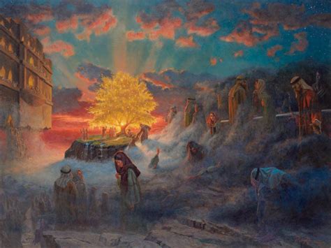 Tree Of Life Paintings Of Christ Mormon Art Brown Image