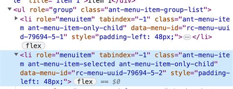 Antdv5 Menu如何对选中的submenu动态添加class · Ant Design Ant Design · Discussion