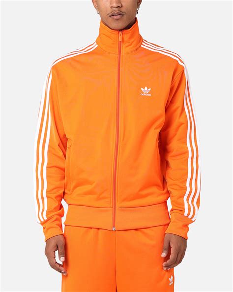 Adidas Firebird Track Jacket Orange Culture Kings