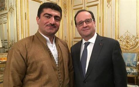 فرانسوا اولاند يستقبل سيروان البارزاني في فرنسا رووداونيت