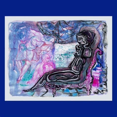 Expressionist And Erotic Composition By Nboéri Véfour France 60s €350 Whoppah