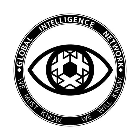 Emblem Of Global Intelligence Network I Made For My World Remblems
