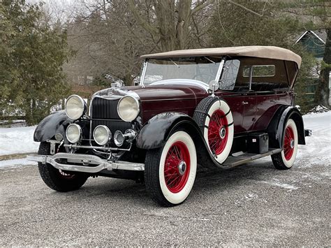1928 Lincoln Model L Seven Passenger Touring Open Roads February