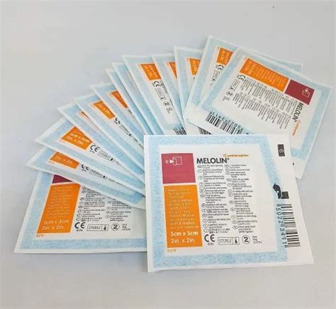 Gauze Melolin Dressing Smith And Nephew For Stem Bleeding Packaging