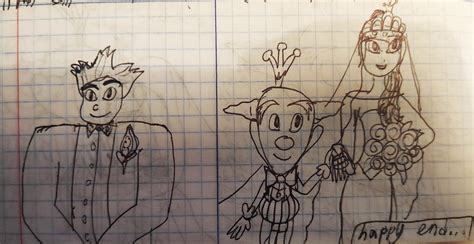 Ralph And Vanellope Wedding Feat King Candy By Oddcrossovers On Deviantart