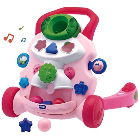 Chicco Chodítko Activity Růžové Maxíkovy Hračky