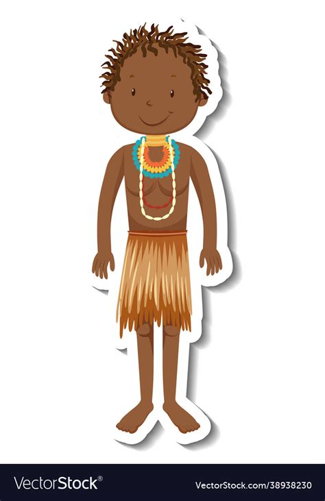 African Man Cartoon