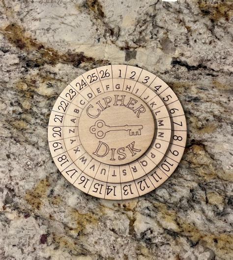 Cipher Disk Decoder For Escape Rooms 6 Steps Instructables