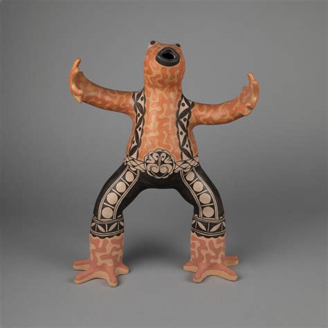 Lot Lisa Holt Harlan Reano Large Singing Frog