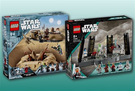 Lego Star Wars Ahsokas Duel On Peridea And Desert Skiff And Sarlacc Pit