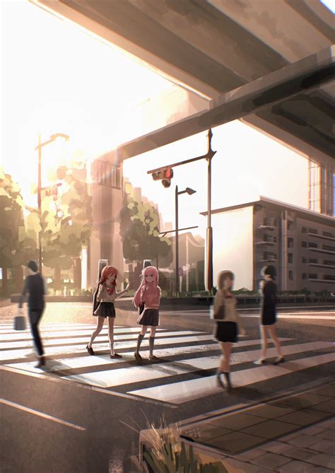 Tachibana Wataru 123tsuki Gotoh Hitori Kita Ikuyo Bocchi The Rock Absurdres Highres