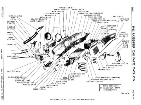 1962 Mopar Passenger Car Parts Catalog Pdf Vintage Moparts