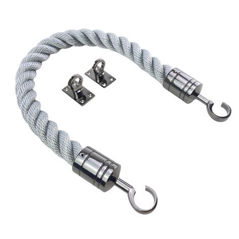 Synthetic Manila Decking Rope Balustrade With Hook And Eye Plates Decking Rope Fittings