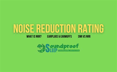 Earplug And Earmuff Noise Reduction Rating Nrr Explained