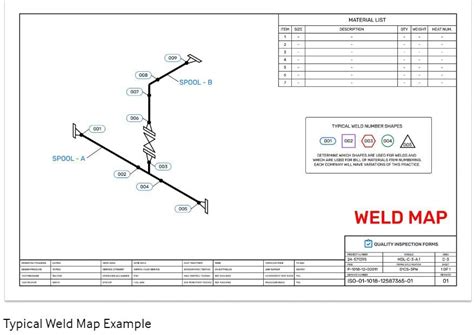Mahmoud Ebrahim On Linkedin Weld Map And Weld Log