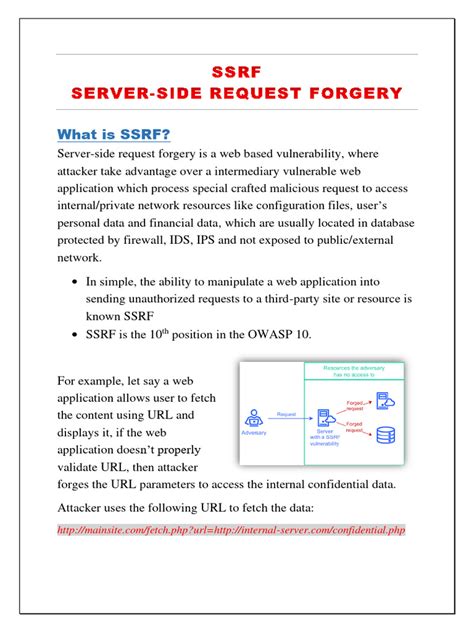 introduction to ssrf pdf world wide web internet and web
