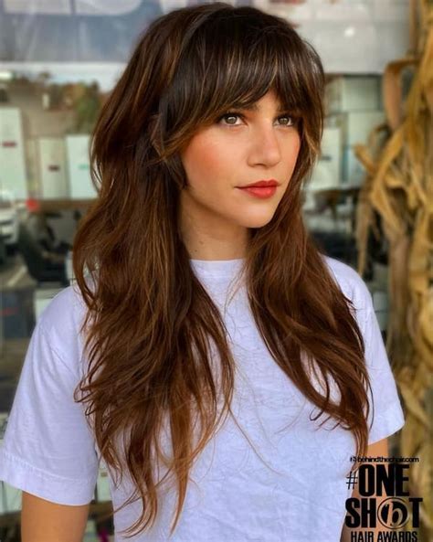 50 Youthful Shag Haircuts With Bangs