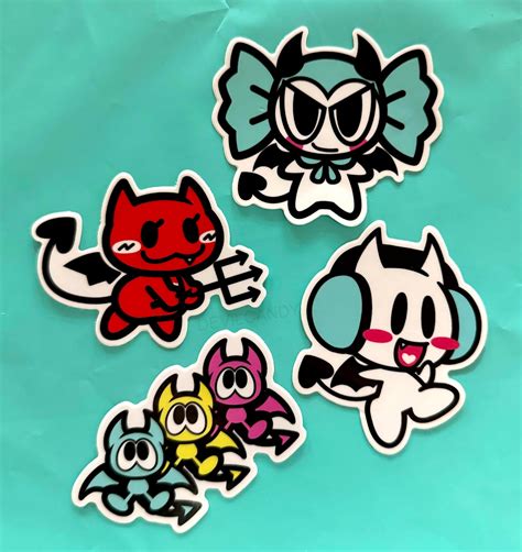 Various Devil Stickers 4 Design Options Devilcandy