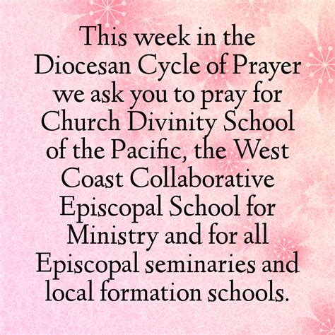 Diocesan Cycle Of Prayer On The Last Sunday After Epiphany Diocese Of