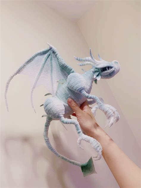 Blue Dragon Angel Dragon Dolls Toyscustom White Dragon Plush Toy