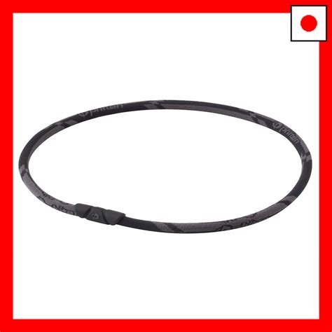 Phiten Unisex Adult Titanium Necklace Rakuwa Neck General Model Carbon