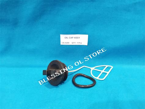 Oil Filler Cap Tutup Oli Chain Saw 5200 Oil Cap Assy Lazada Indonesia