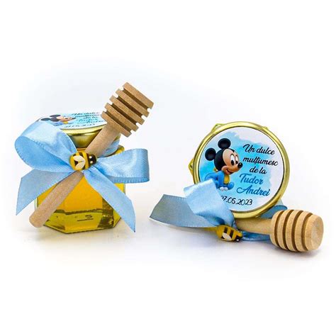 Mărturii Dulci Cu Miere Model Aventură Mickey Bleo Borcan 50 Gr Dsbc308013 23h Events® 🥇