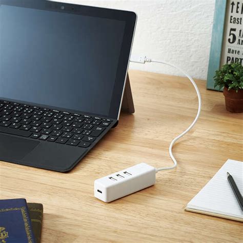 Usb Pd充電対応 Usb Type C Hub Usb20 U2hc T431pwh
