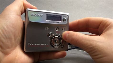 Sony Walkman Minidisc Mz N505 Youtube