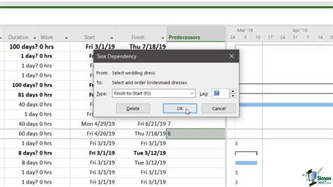 16 Linking Tasks And Dependencies Youtube