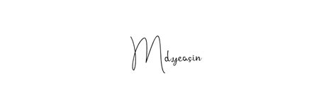 83 Mdyeasin Name Signature Style Ideas Wonderful E Signature