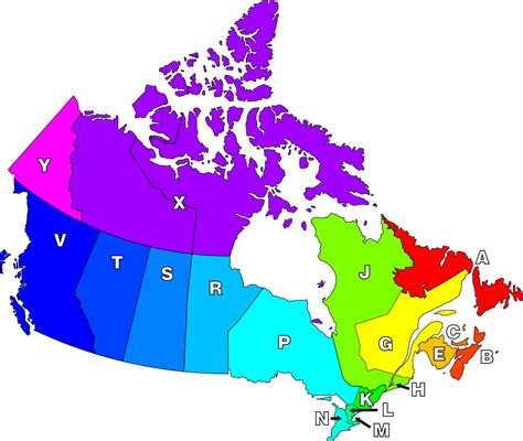 Ontario Canada Zip Codes Map Damereden