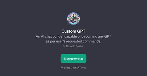 Custom Gpt Versatile Chatbot Building Taaft