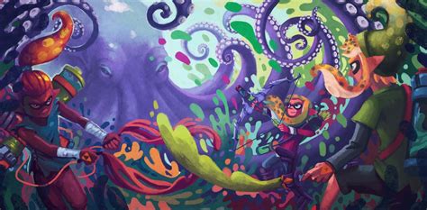 100 Splatoon Backgrounds