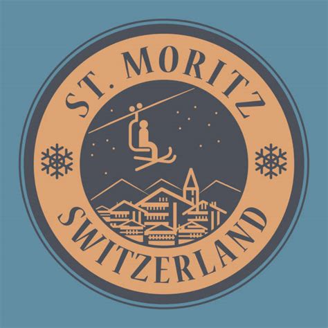 80 St Moritz Ilustrasi Grafik Vektor And Clip Art Bebas Royalti