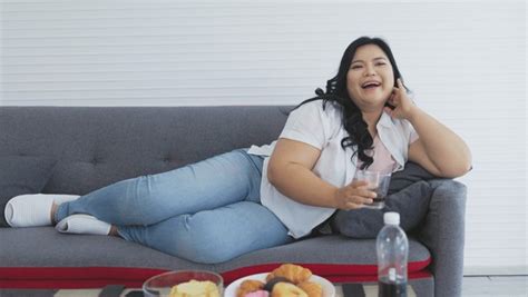 257 Chubby Woman Lying On Sofa Royalty Free Photos And Stock Images Shutterstock